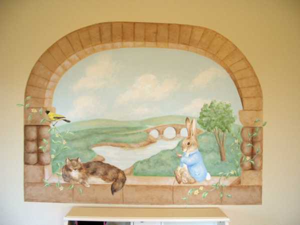 Children's Murals - Muralist Carolee Merrill